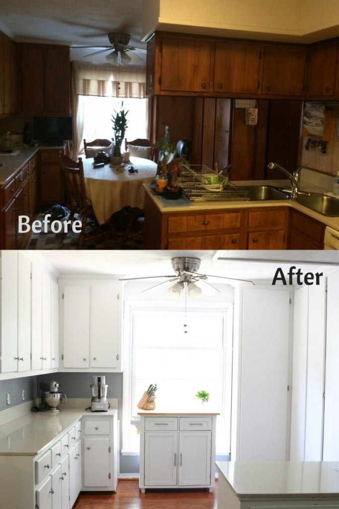 Before and After Kitchen Makeover (Phase One) — Jessi's Kitchen