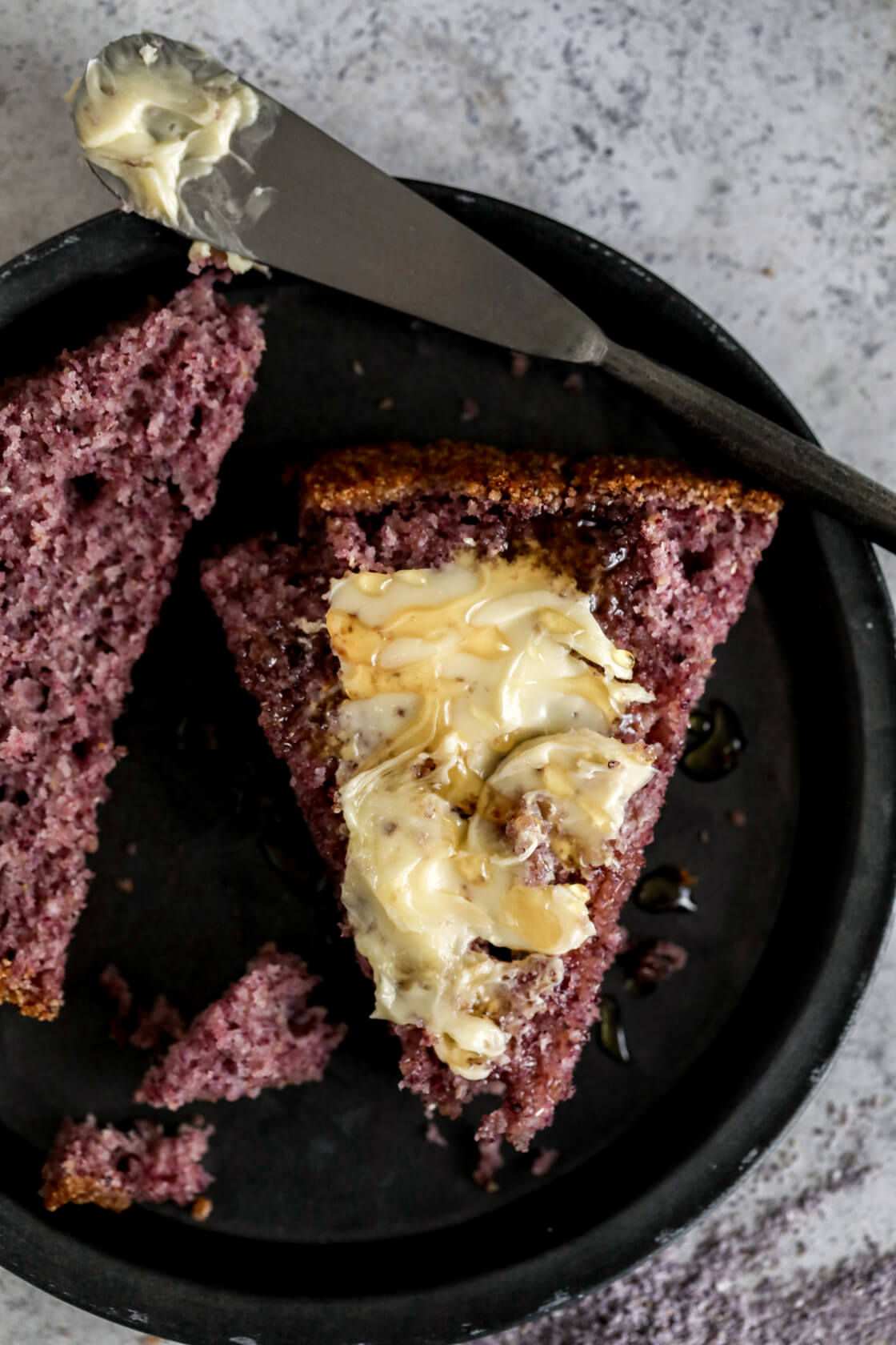 Gluten-free Blue Corn Cornbread — Jessi's Kitchen