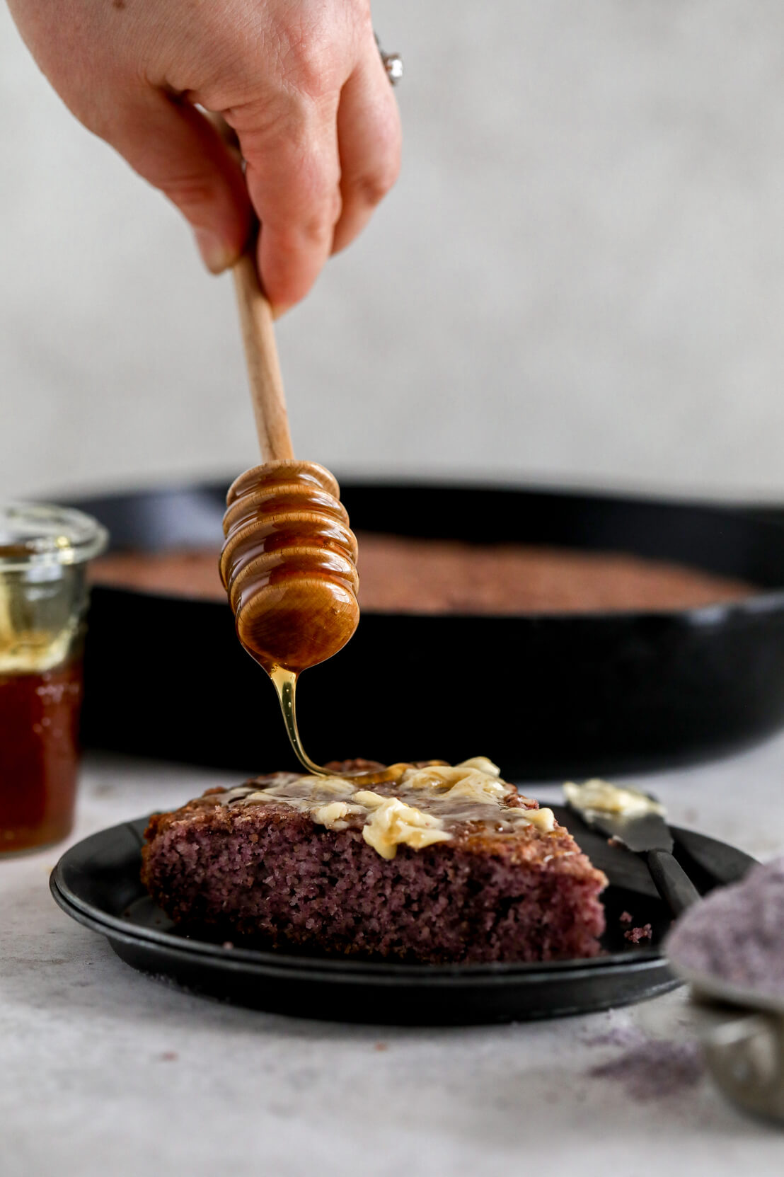 Gluten-free Blue Corn Cornbread — Jessi's Kitchen